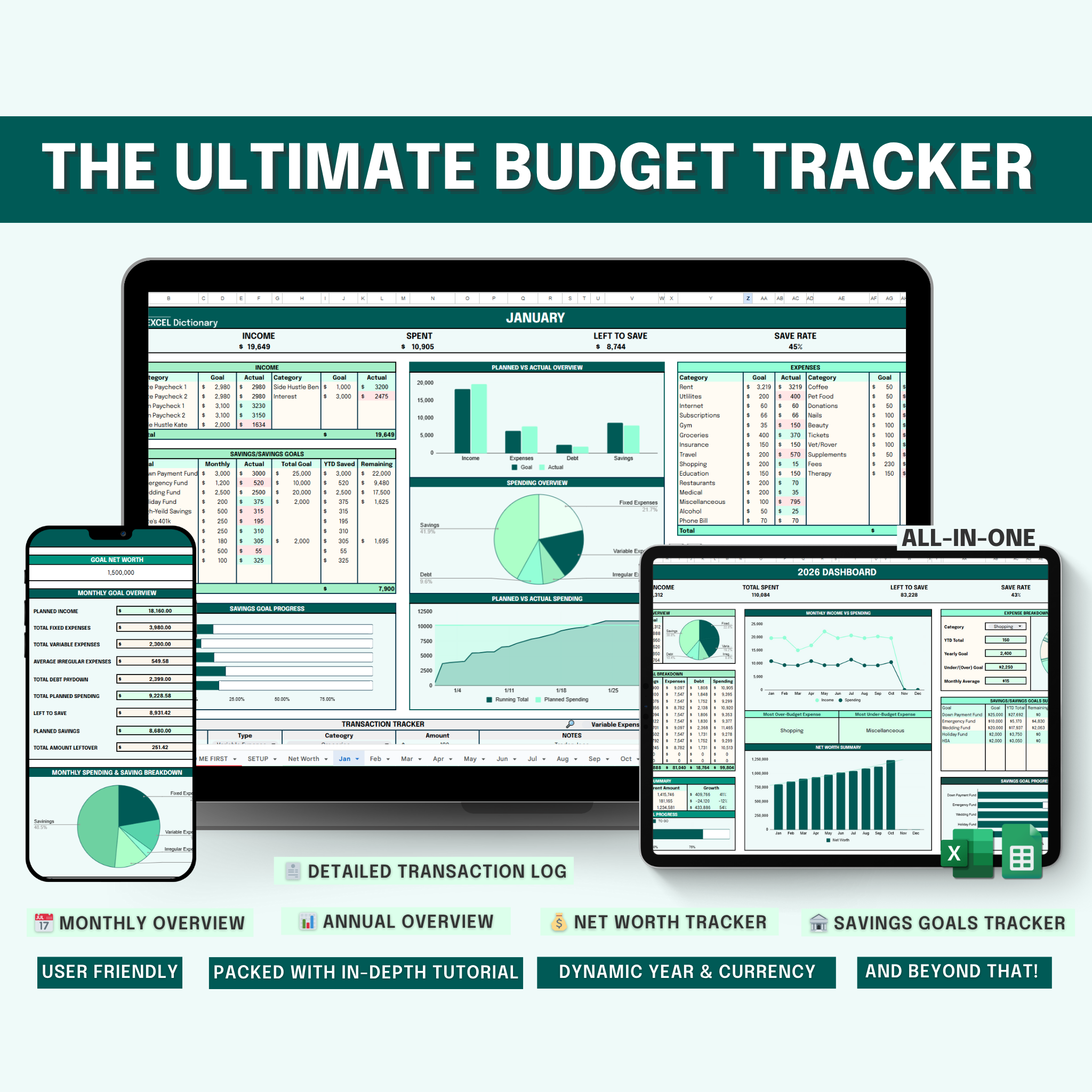 All Products – Excel Dictionary