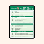 Mini Mac Excel Shortcut Guide – Excel Dictionary