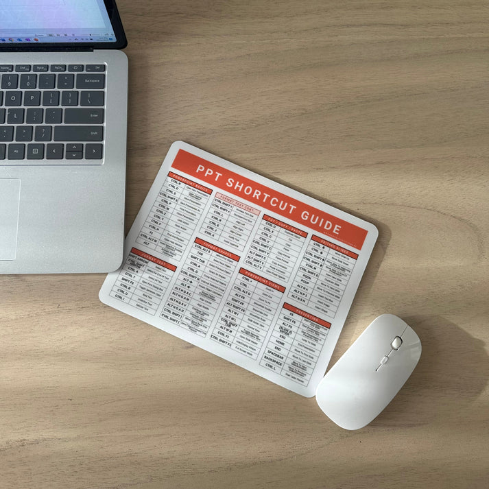 PowerPoint Shortcut Mousepad – Excel Dictionary