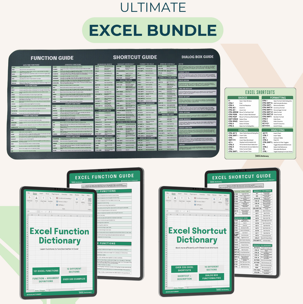 Collections – Excel Dictionary