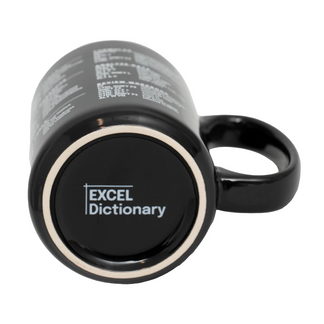 Excel Shortcut Mug – Excel Dictionary