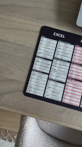 Office Shortcut Deskpad Excel Dictionary