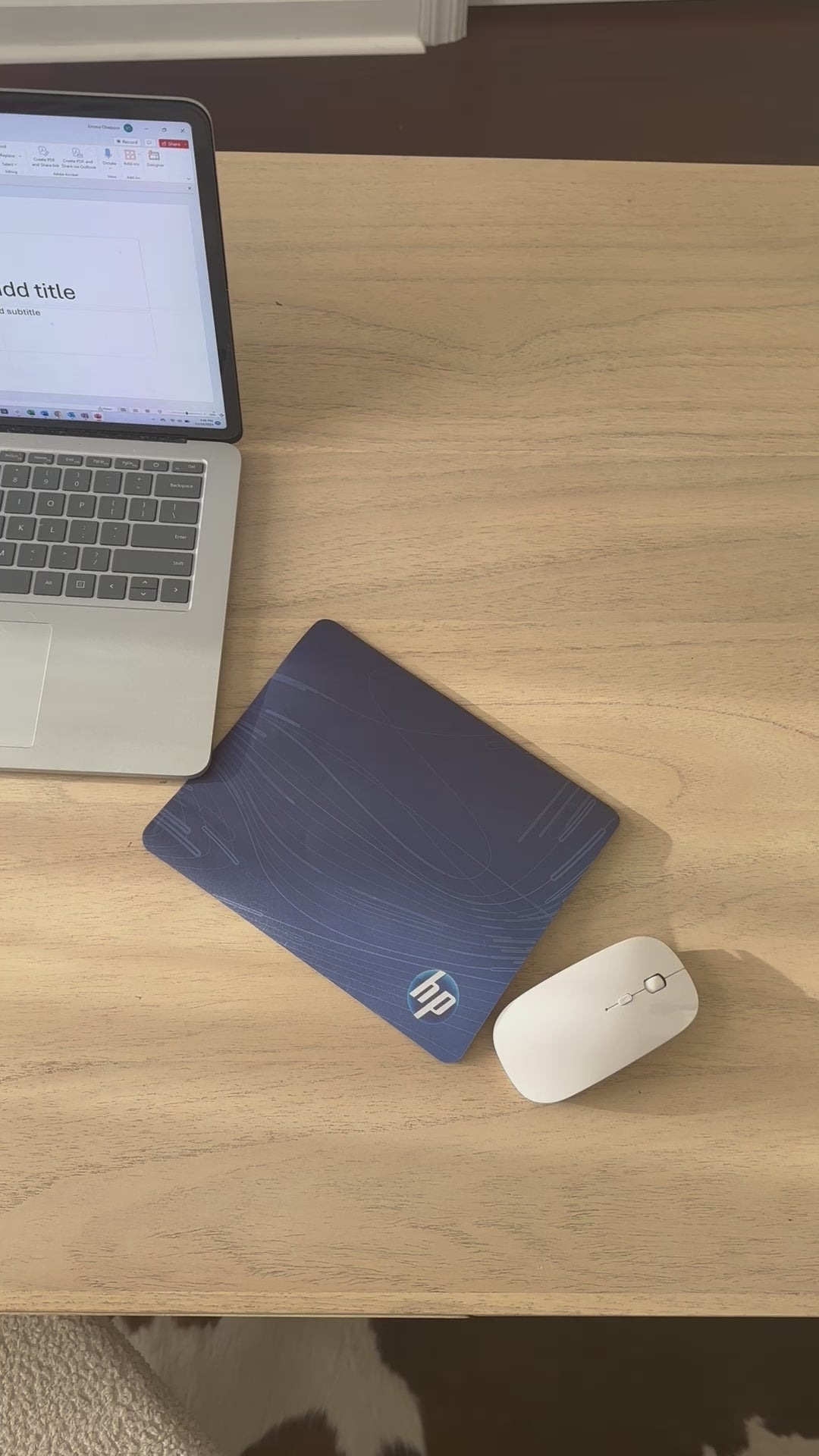 PowerPoint Shortcut Mousepad – Excel Dictionary