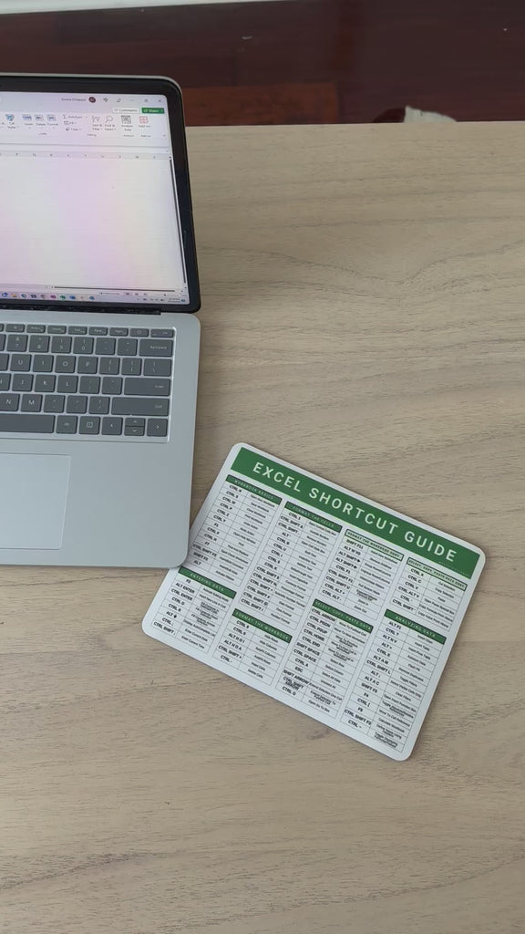 Excel Shortcut Mousepad – Excel Dictionary