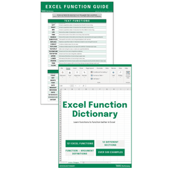 Excel Function Dictionary – Excel Dictionary